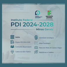 Confira a Versão Aberta do PDI 2024-2028 — Instituto Federal de ...