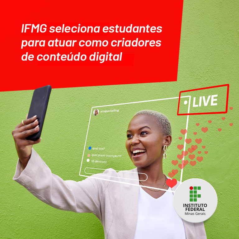 Seja influenciador digital do IFMG! — Instituto Federal de Educação ...