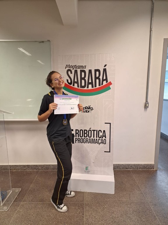 Alunas do Programa Sabará destacam-se na Olimpíada Brasileira de Robótica — Instituto Federal de ...